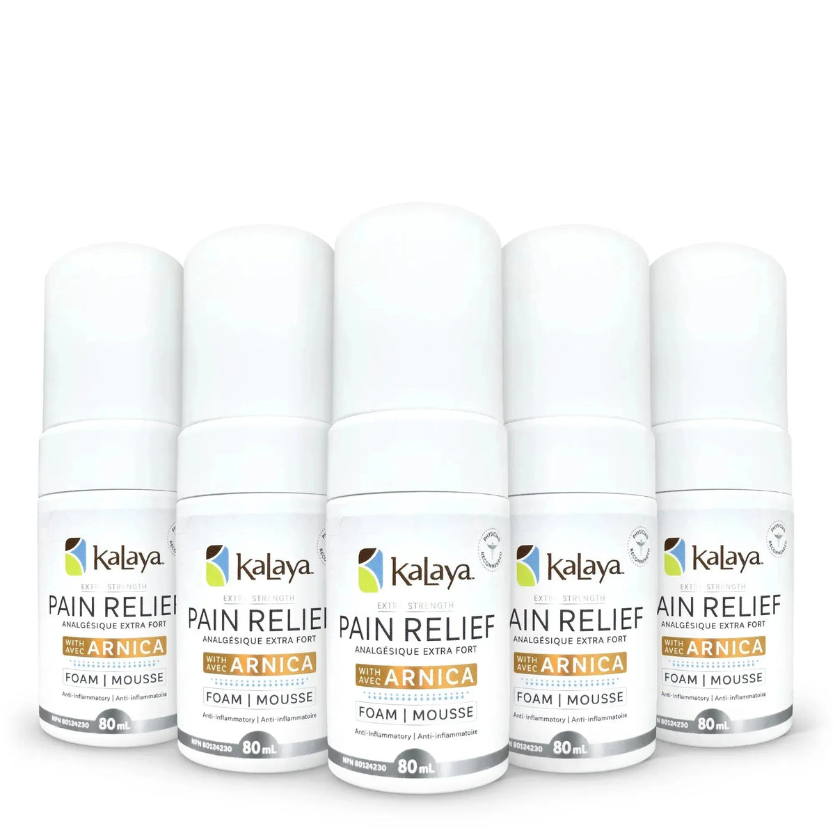 KaLaya Extra Strength Pain Relief Foam with Arnica | Savings Pack